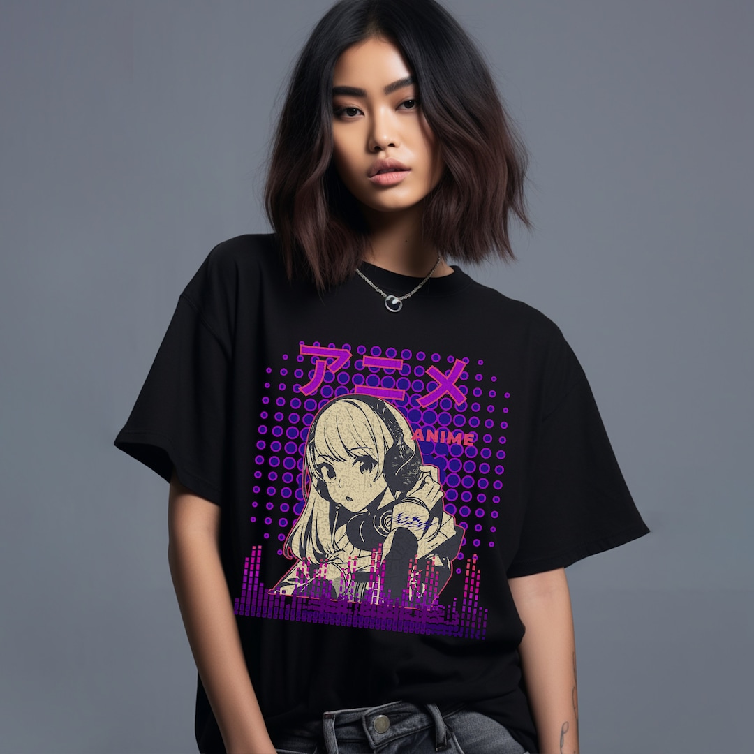 Anime Girl Shirt, Japanese Anime Tee, Otaku Gift Anime Lover Gift ...