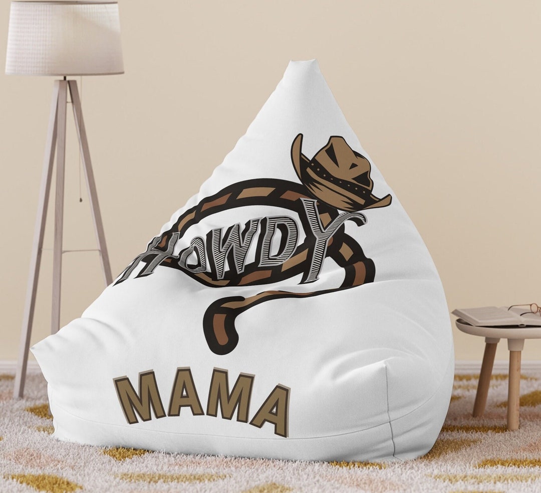 Howdy Mama Mother's Day Cowboy Hat Bean Bag Cover,western Charm Bean ...