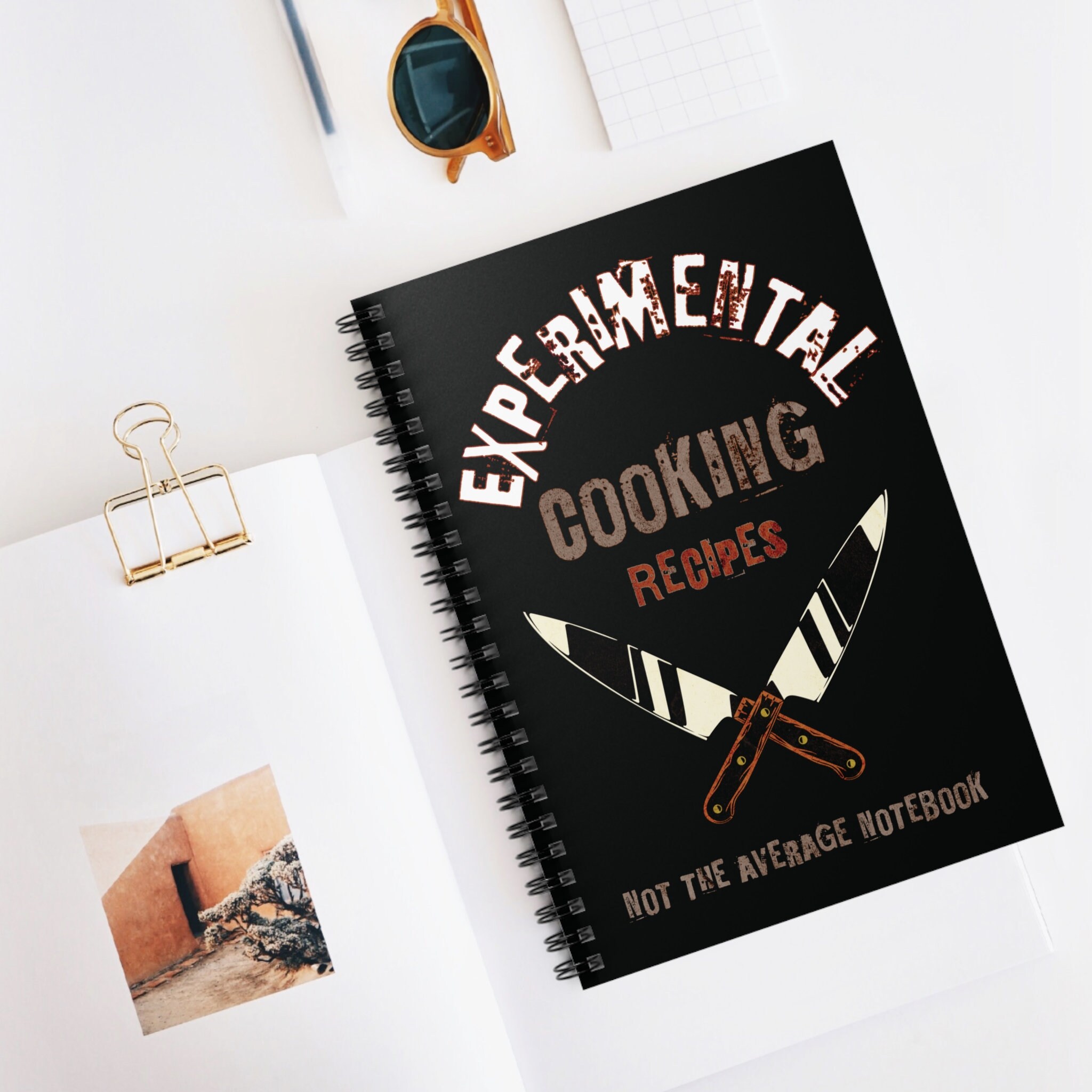 Experimental Cooking Journal, Recipes Spiral Notebook not the Average ...