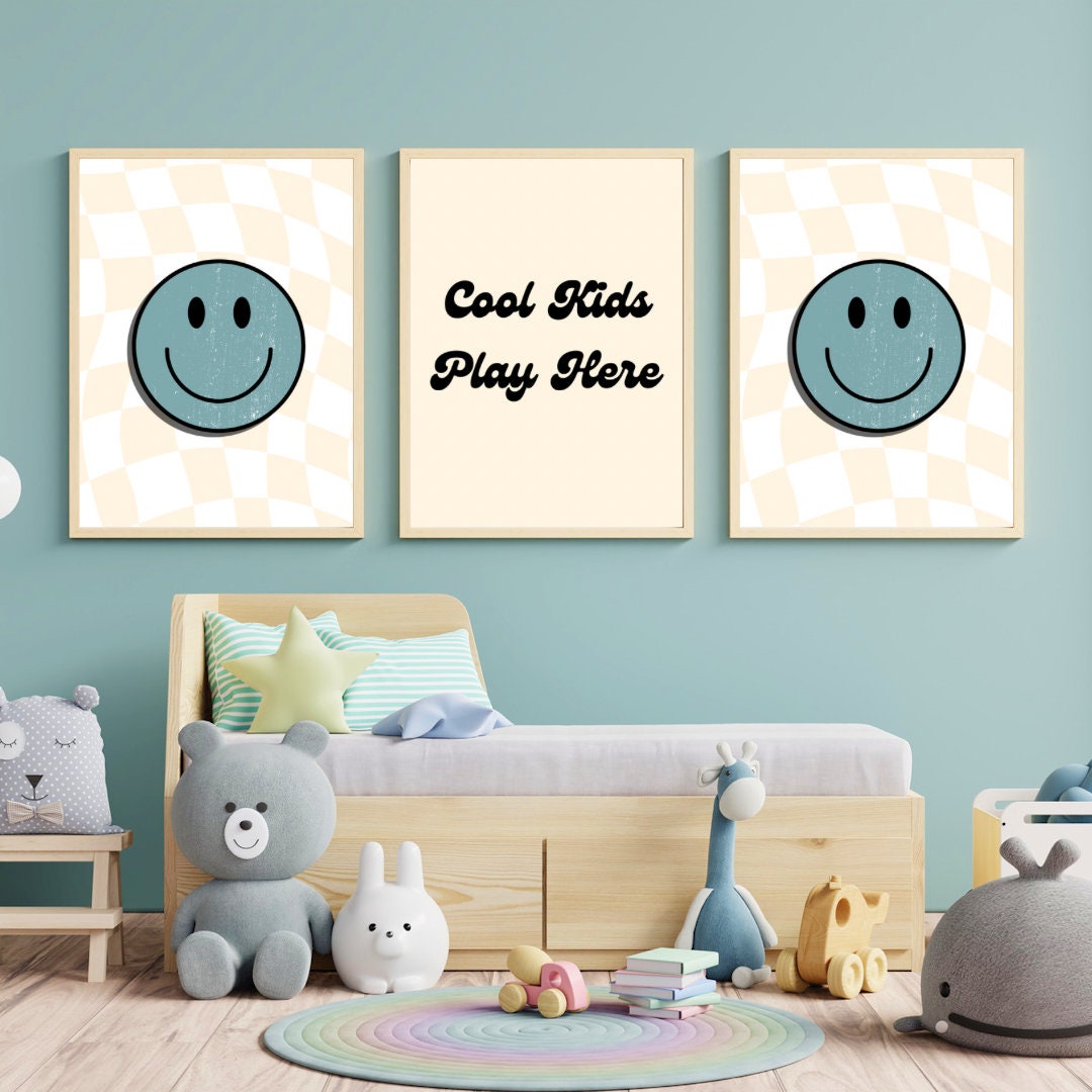 Cool Kids Play Here Gallery Art - Etsy