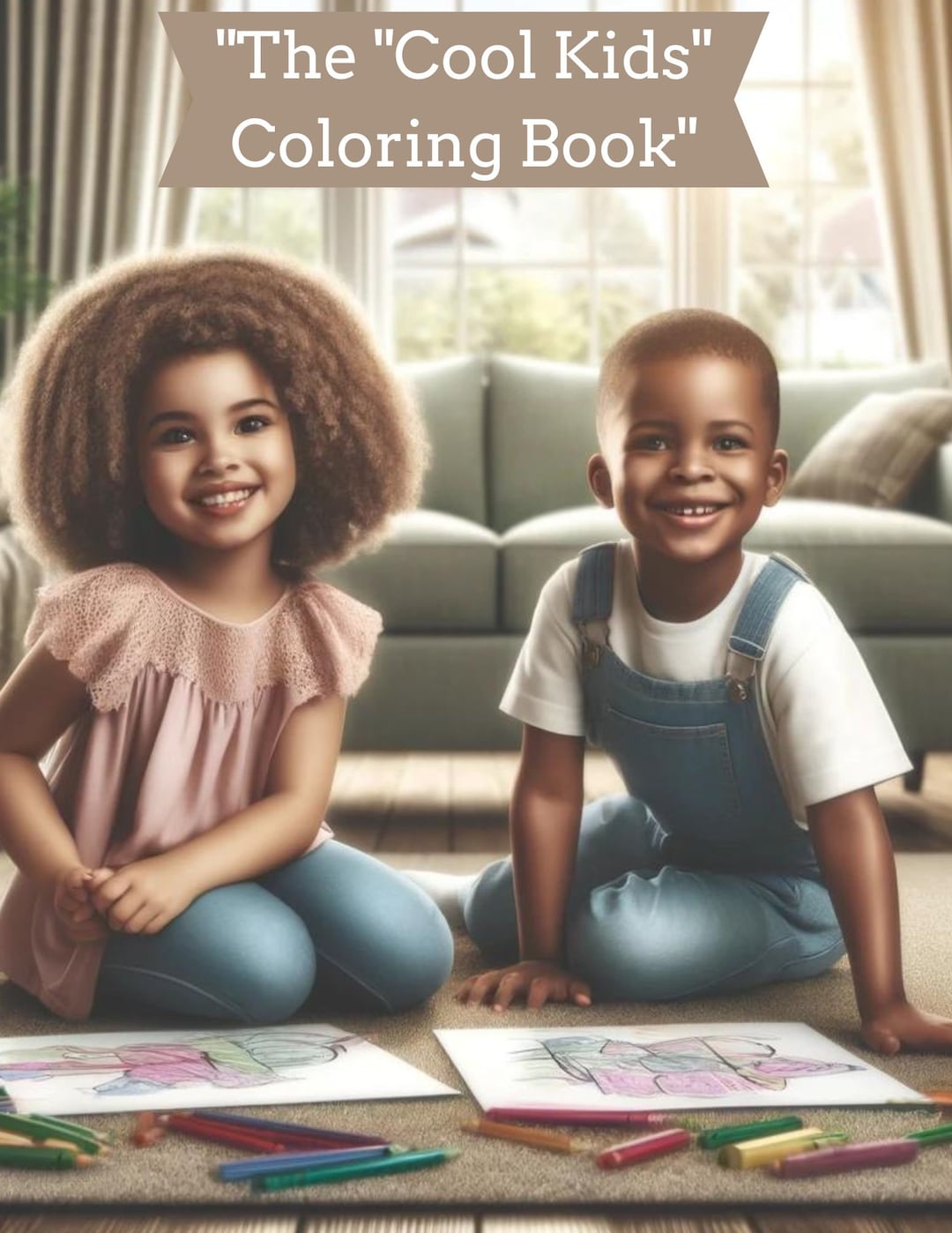The Cool Kids Coloring Book, 27 Coloring Pages, Instant Download. - Etsy