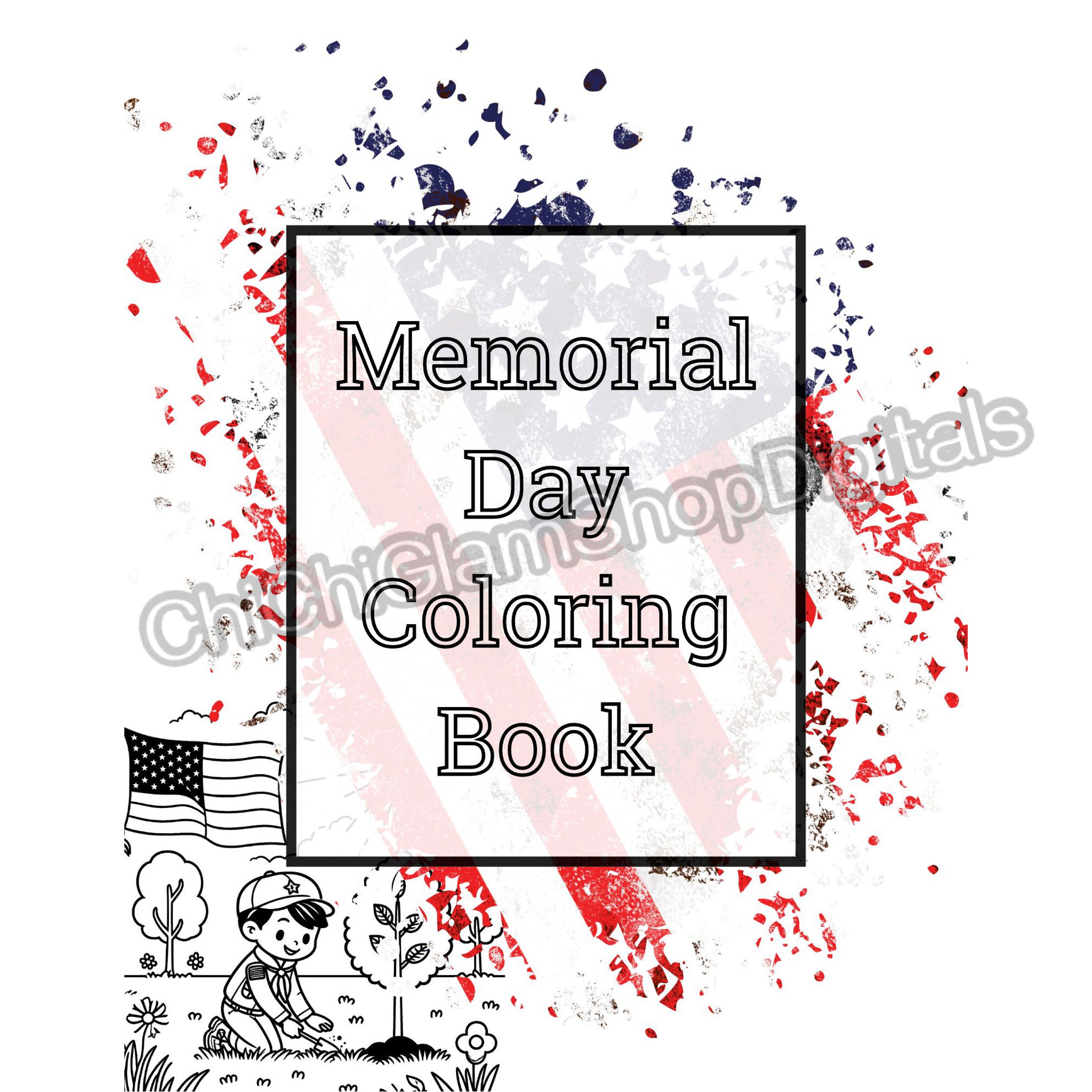 Memorial Day Coloring Kids Coloring, Classroom Coloring Pages ...