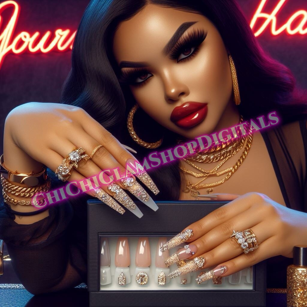 Luxury Logos, Realistic Logos, Press on Nail Logos, Professional Logos ...