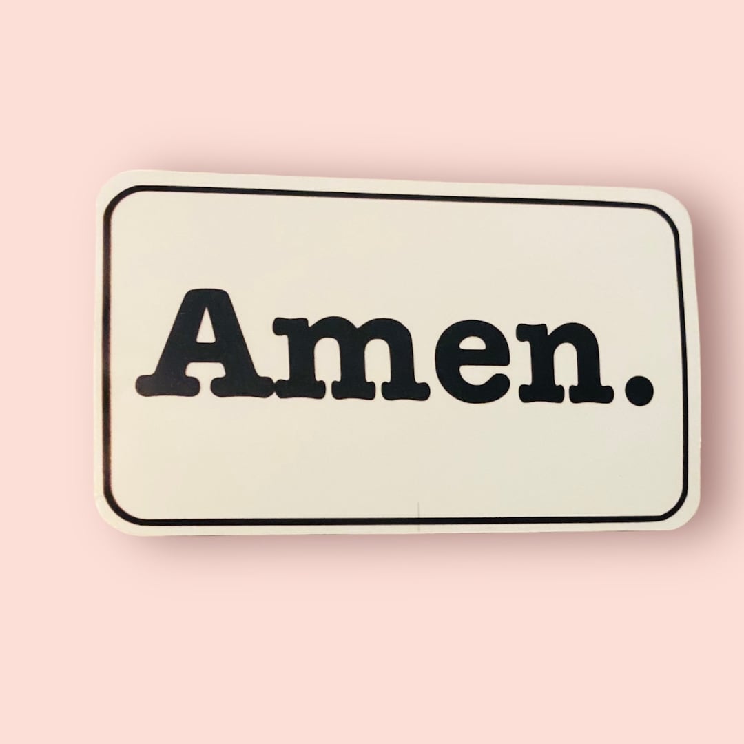 Pray Sticker, Positive Affirmation, Faith Stickers, Christian Sayings ...
