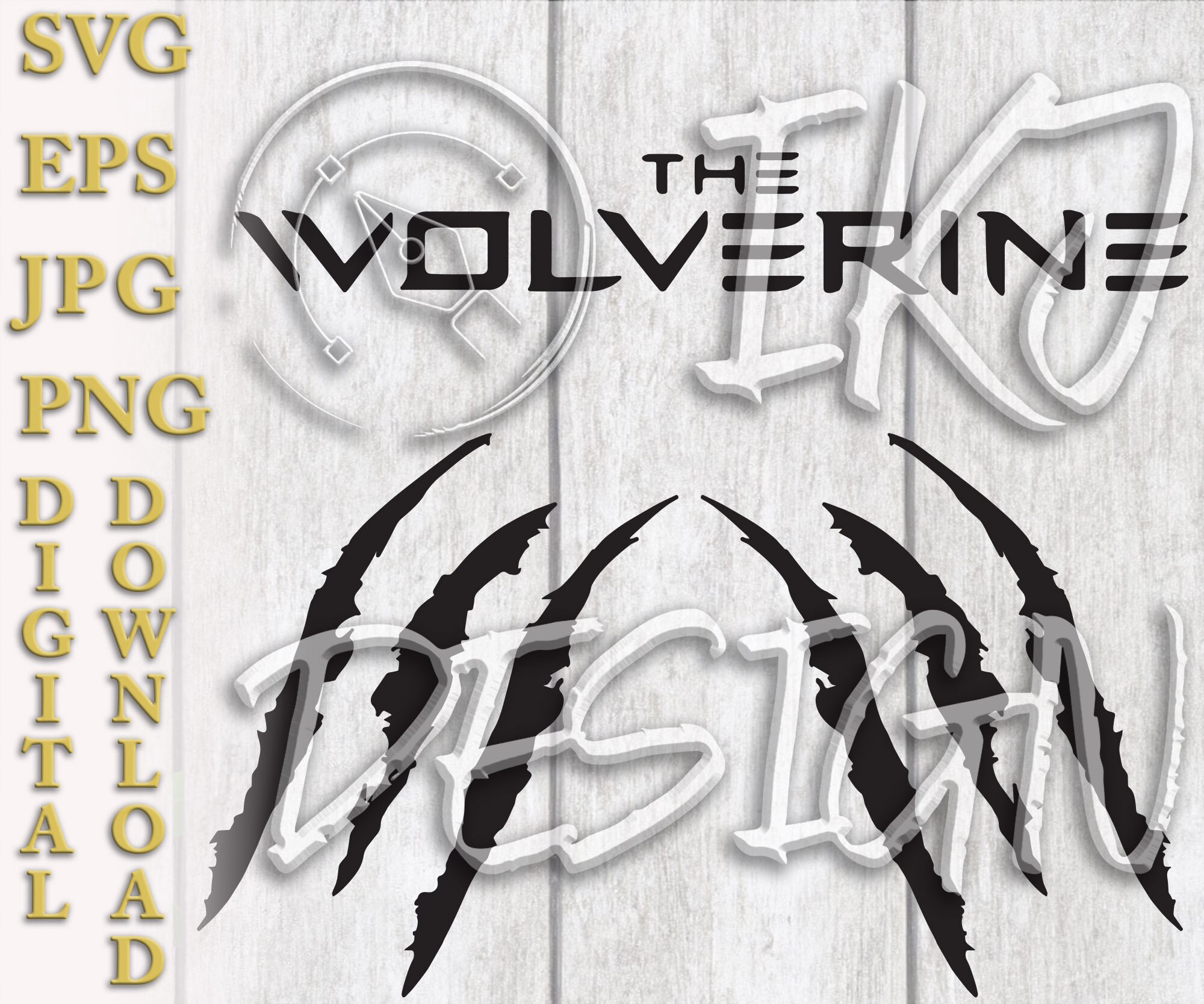 Wolverine Bundle SVG EPS JPG Png Vector Art Raster Files - Etsy