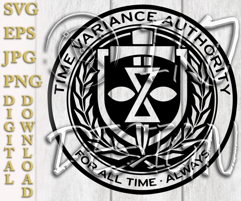 Time Variance Authority TVA Bundle SVG EPS Vector Art Raster Files - Etsy