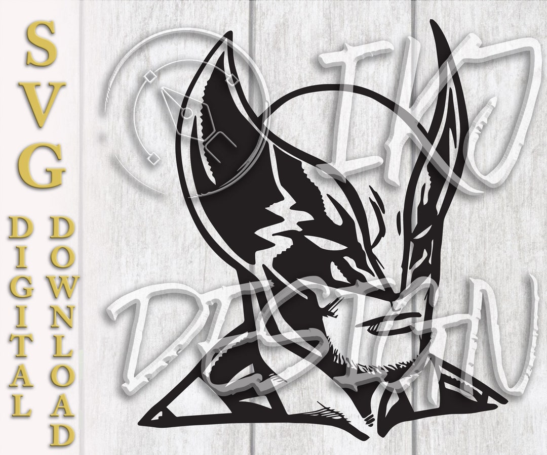 Wolverine Face Artwork SVG | Vector Art - Etsy
