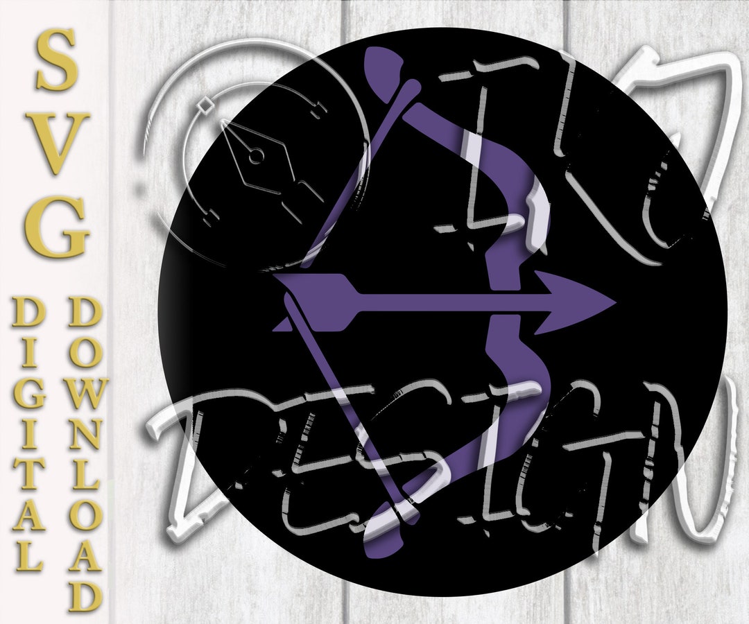 Hawkeye Logo SVG | Vector Art - Etsy