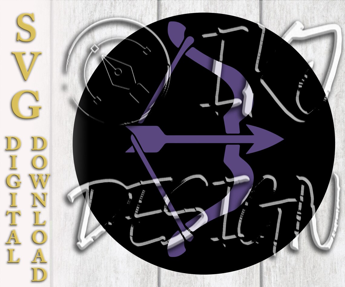 Hawkeye Logo SVG | Vector Art - Etsy