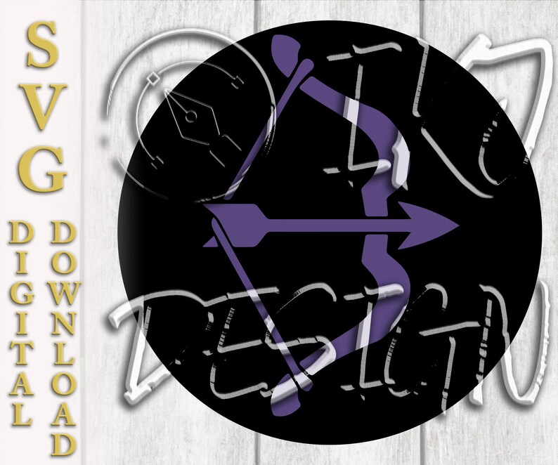 Hawkeye Logo SVG | Vector Art - Etsy