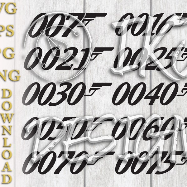 James Bond - Etsy