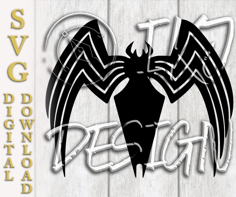 Venom Inspired Bundle SVG | EPS | PNG | Vector Art | Raster Files - Etsy