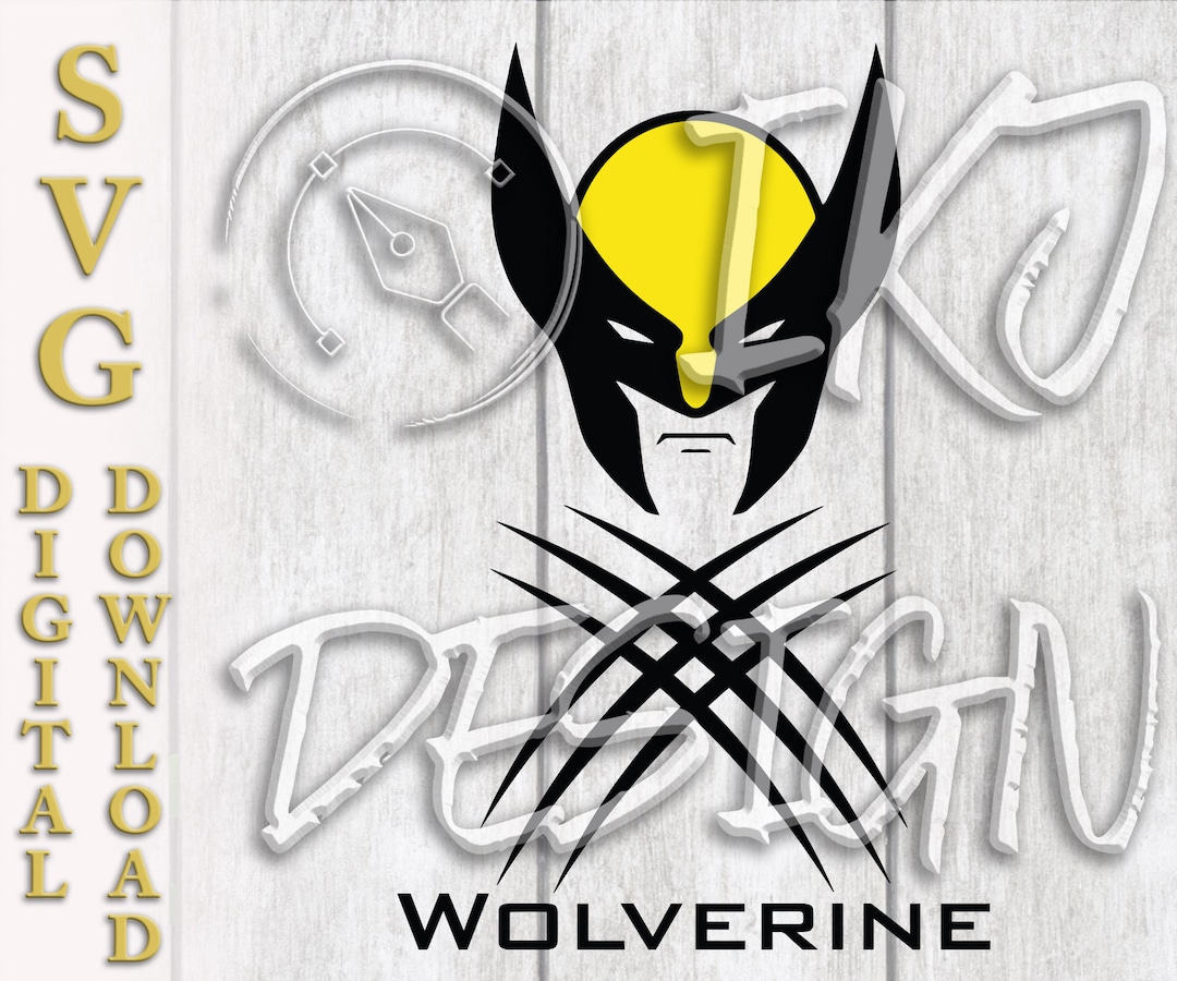 Wolverine Artwork SVG | Vector Art - Etsy
