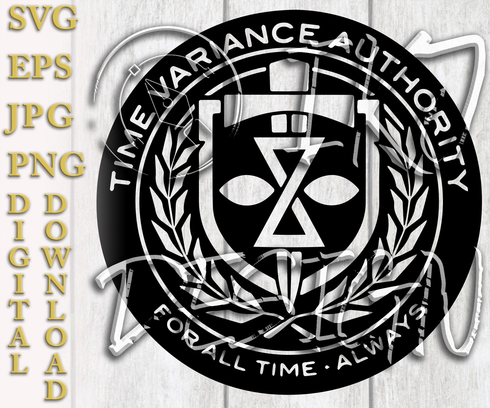 Time Variance Authority TVA Bundle SVG EPS Vector Art Raster Files - Etsy