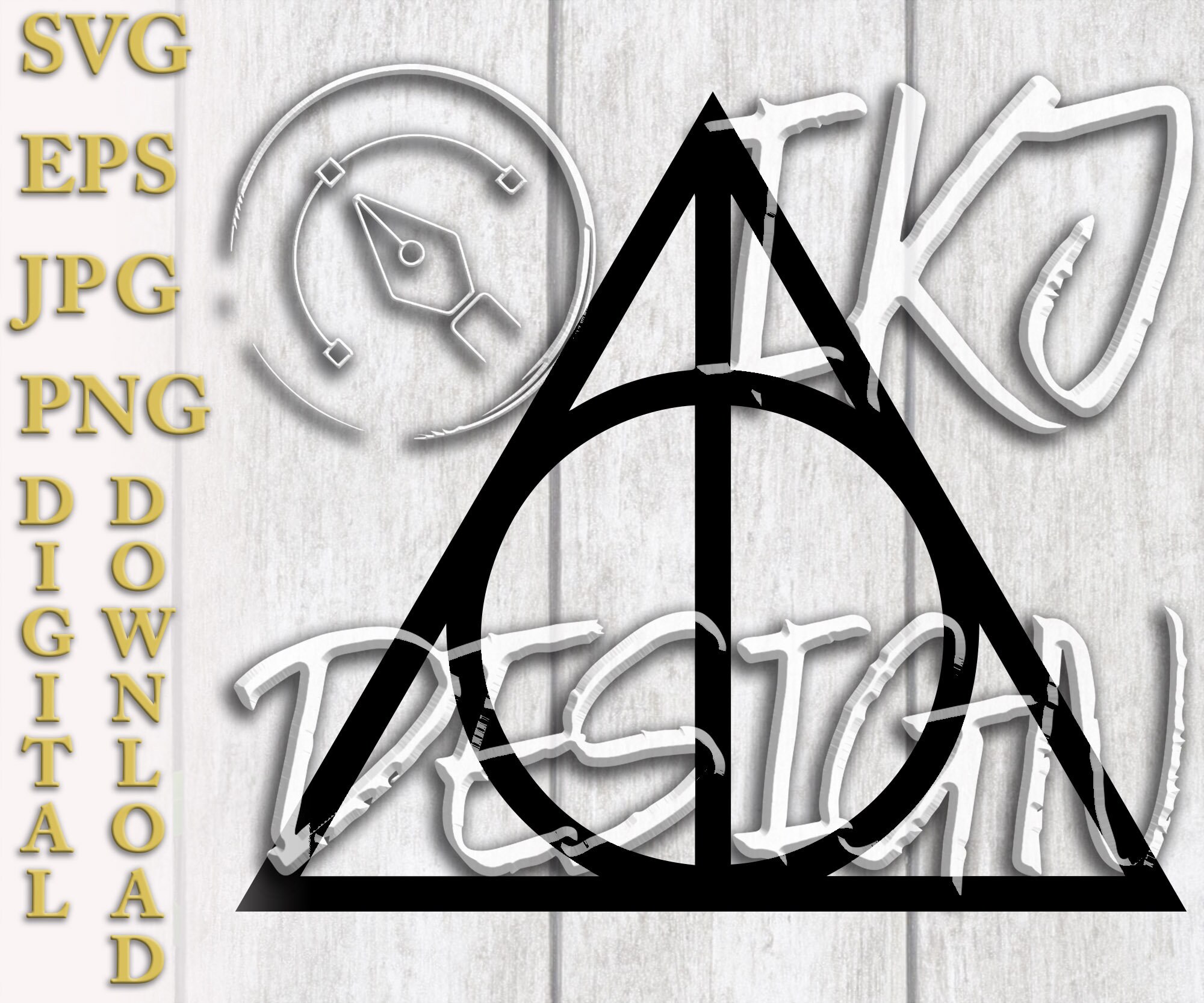 Over Lapping Shapes SVG Vector Art - Etsy