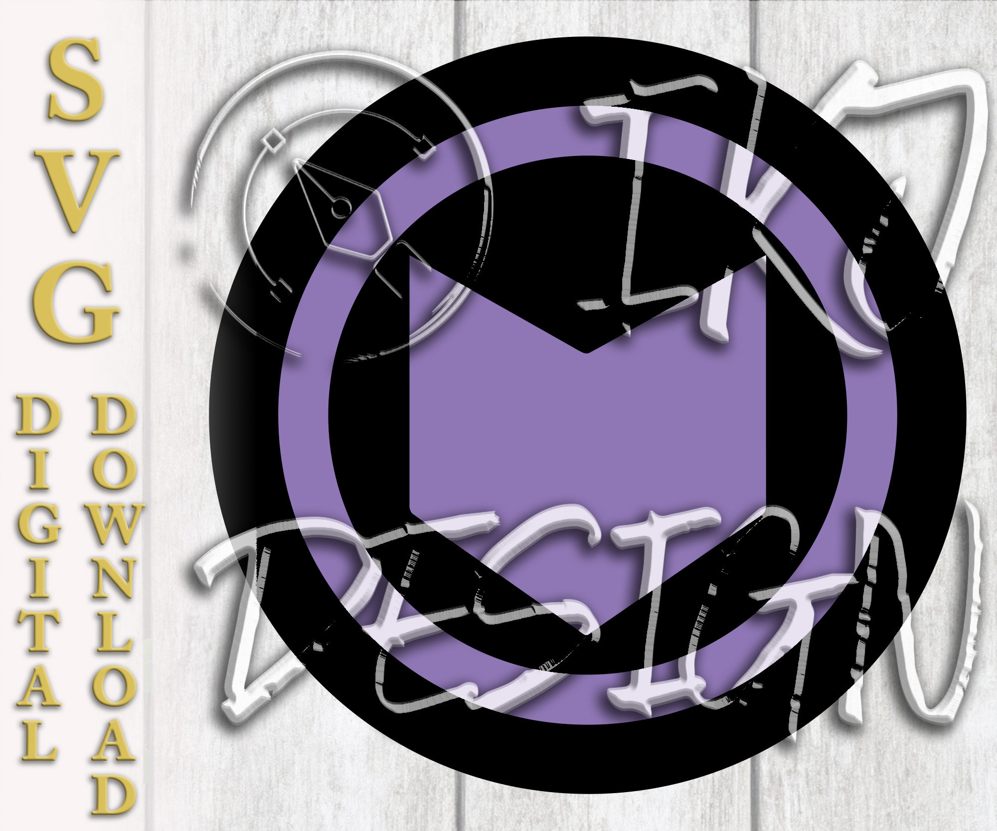 Classic Hawkeye Logo SVG | Vector Art - Etsy