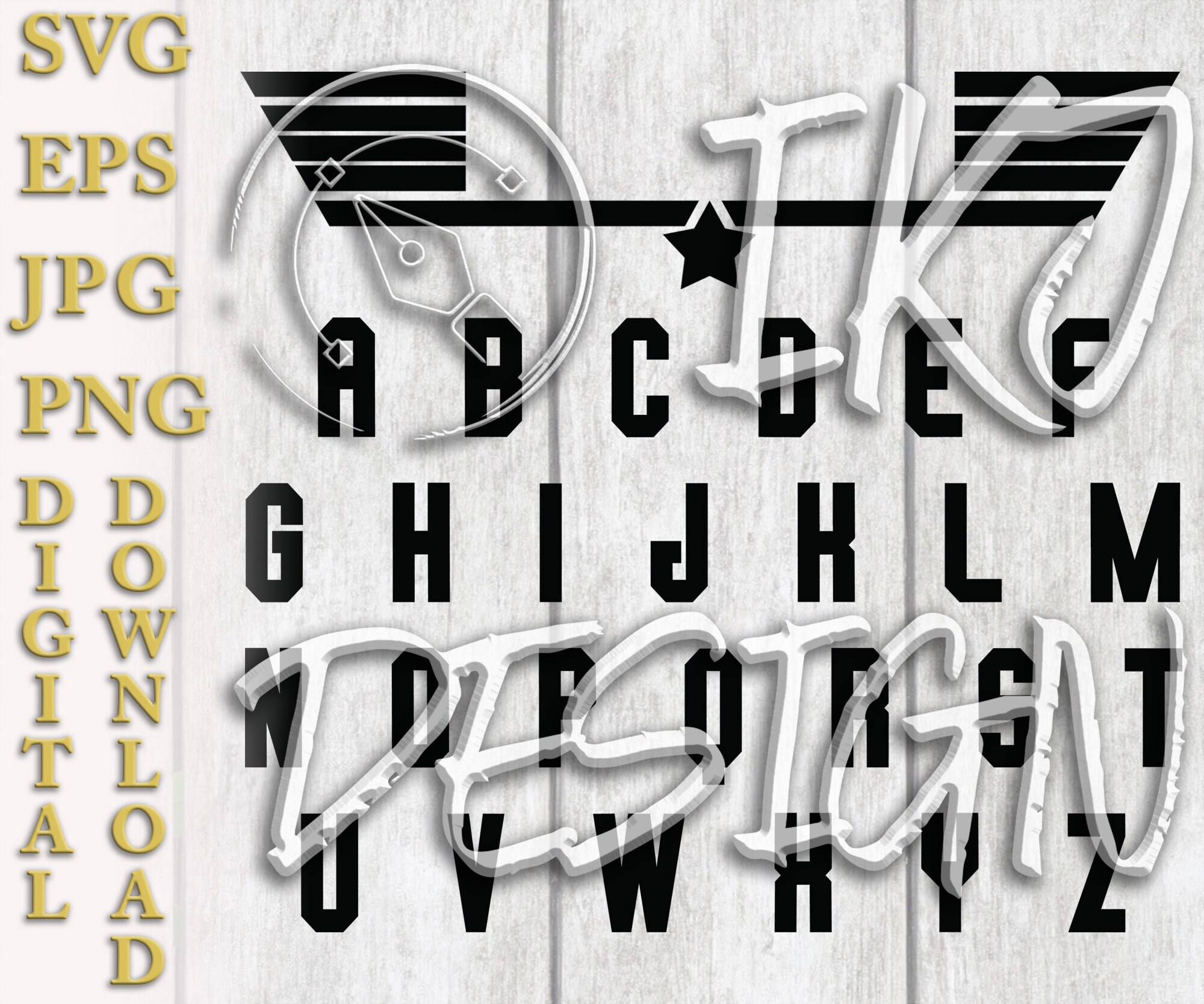 Customizable Navy Fighter Pilot Bundle SVG | EPS | PNG | Vector Art ...