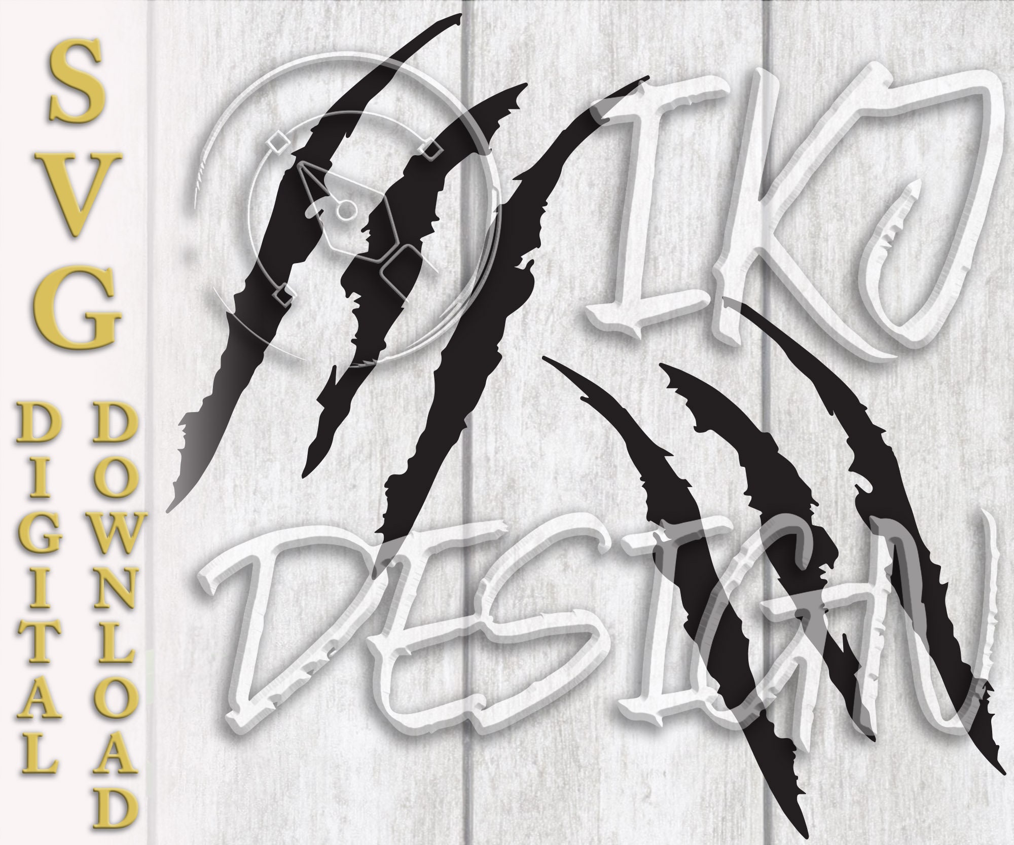 Wolverine Claw Slash SVG | Vector Art - Etsy