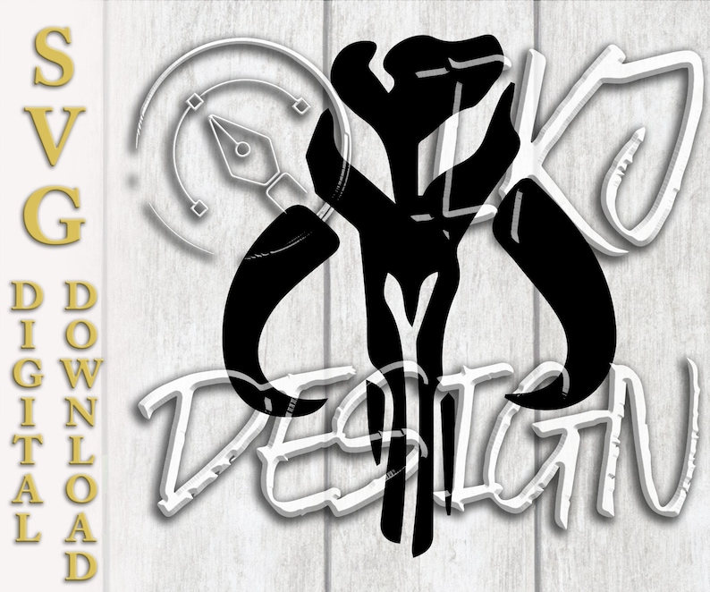 Mythosaur Sigil Mandalorian SVG | Vector Art | PNG| Raster Art - Etsy