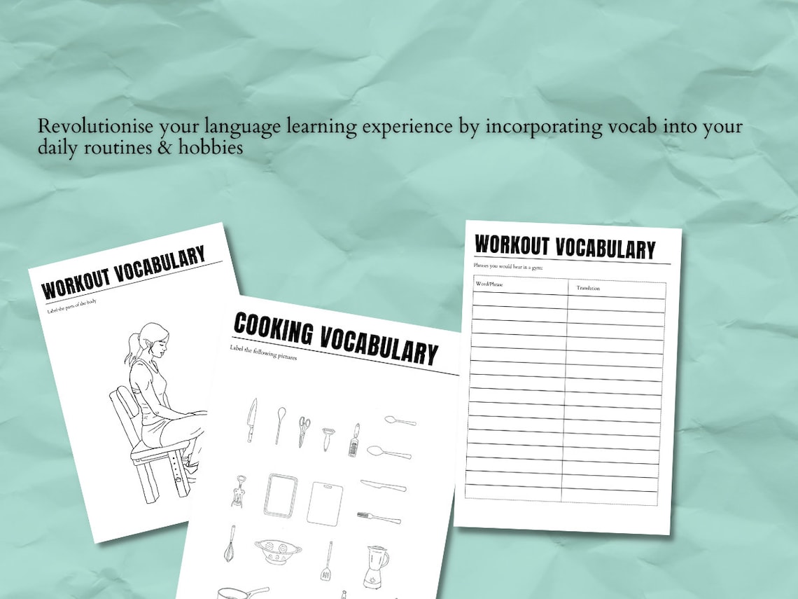 Language Learning Planner and Challenge - Get Fluent With Me Study ...