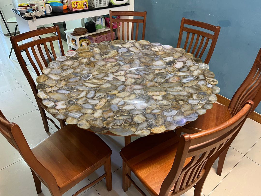 Agate Console Table, Agate Dining Table, Agate Table Top, Agate Table ...