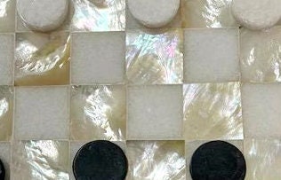 Luxury Chess Set ,marble Chess Set With Checker ,mother of Pearl Gem ...