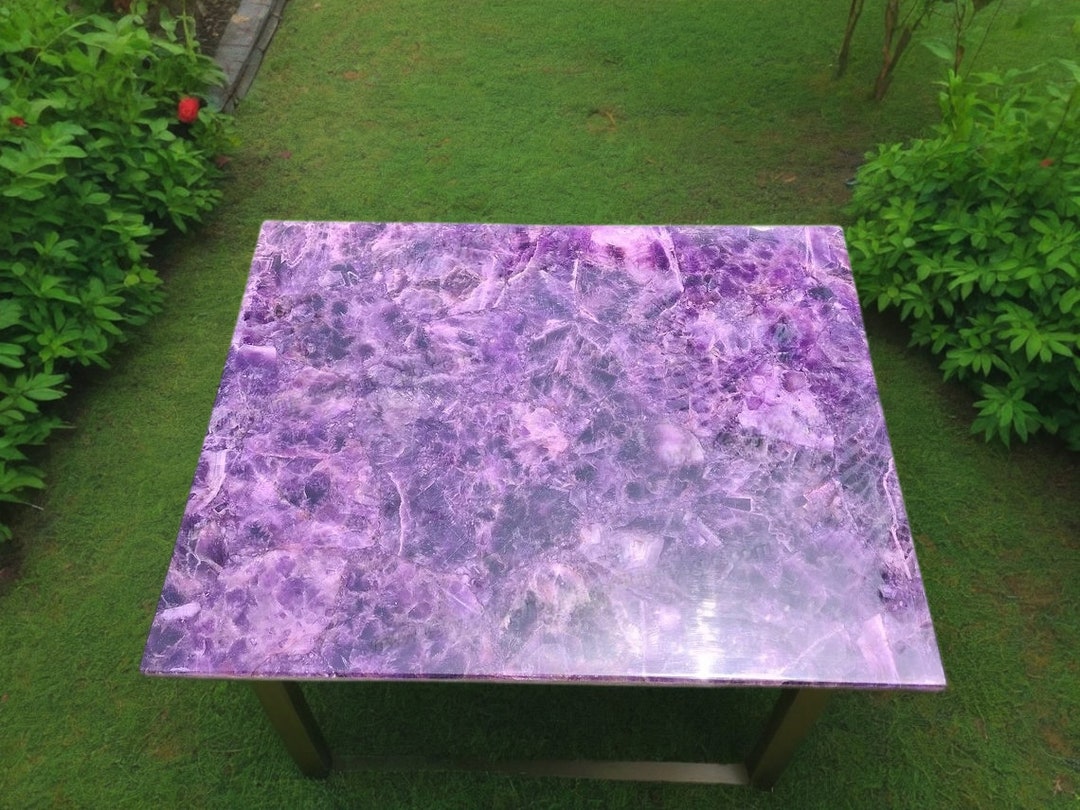 Amethyst Table Top | Dining Table Top | Living Room Table Top | Stone ...