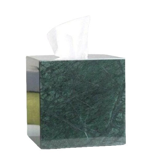 Natural Green Marble Effect Tissue Box, Napkin Dispenser, Luxury Marble ...