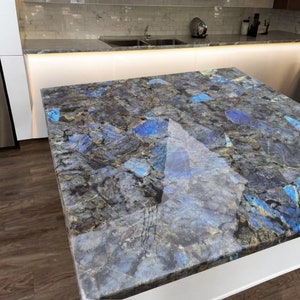 Labradorite Slab / Stones Bars & Kitchen Slab Dining Table Top Slab ...