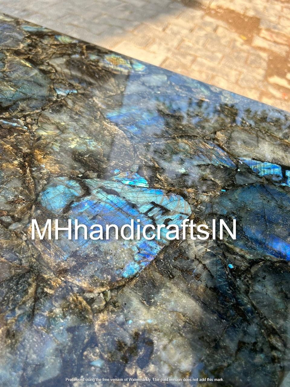 Labradorite Bars & Kitchen Dining Table Top Slab ,labradorite Center ...
