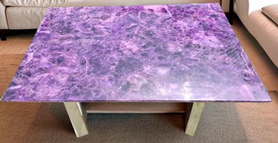 Amethyst Table Top, Dining Table, Living Room Table, Coffee Table (can ...