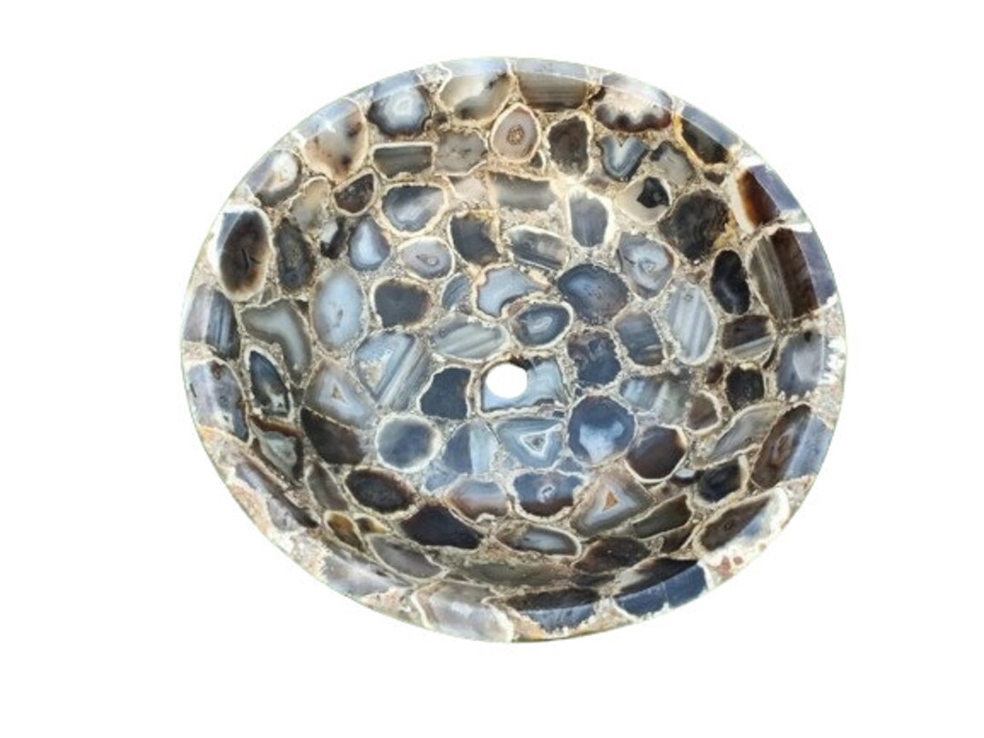 Buy Bathroom Sink, Agate Stone Sink, Bathroom Luxuries Sink ,stylish ...