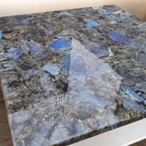 Labradorite Slab / Stones Bars & Kitchen Slab Dining Table Top Slab ...