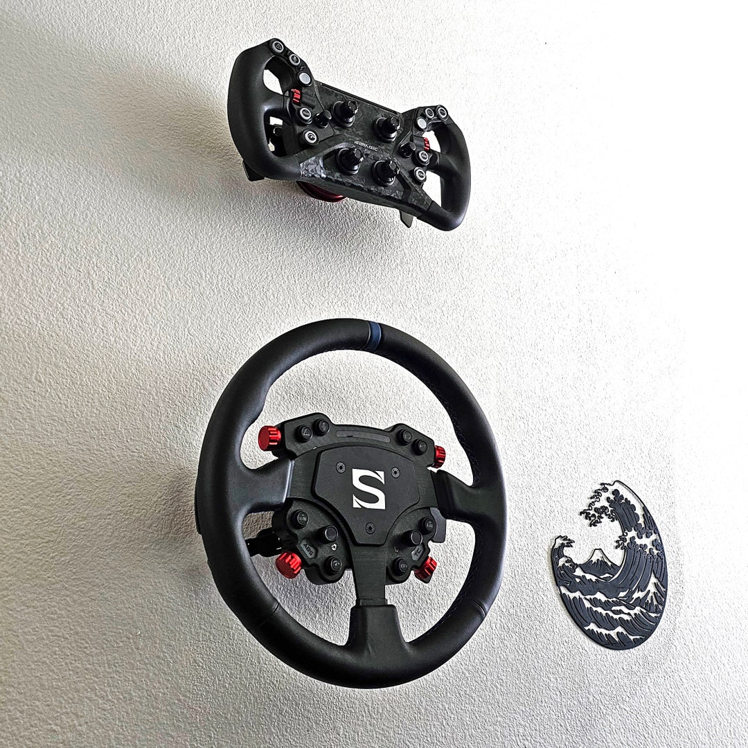 Steering Wheel Wall Mount for Simagic / Moza / NRG Style - Clearance ...