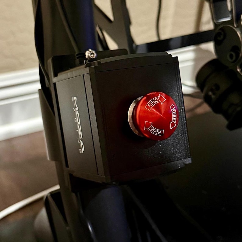 Moza E-stop Mount for Sim Racing Mount 2 or 51mm Tube Style Chassis ...