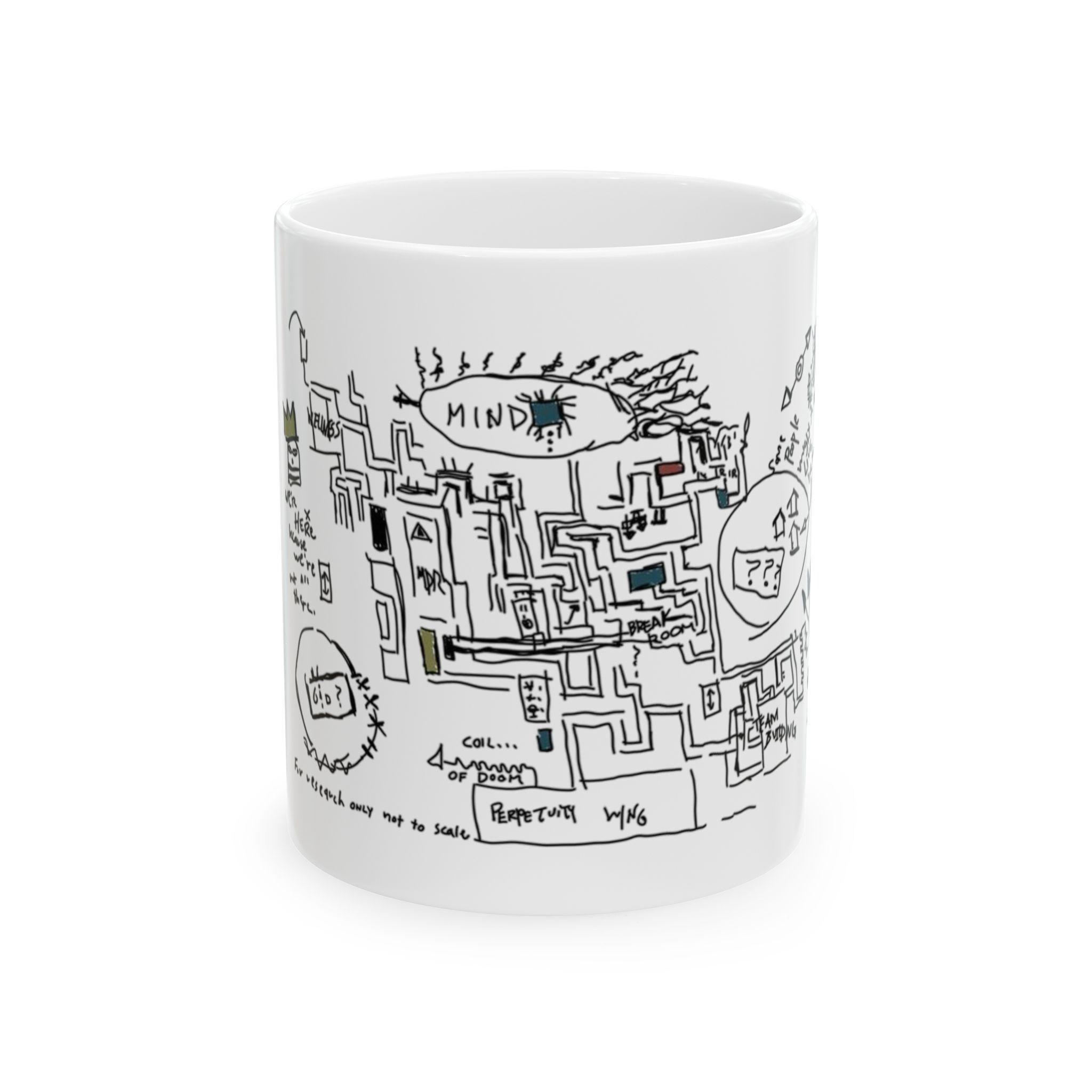 Severance Mug, Severance, Petey's Map Mug, Mark S, Irving - Etsy