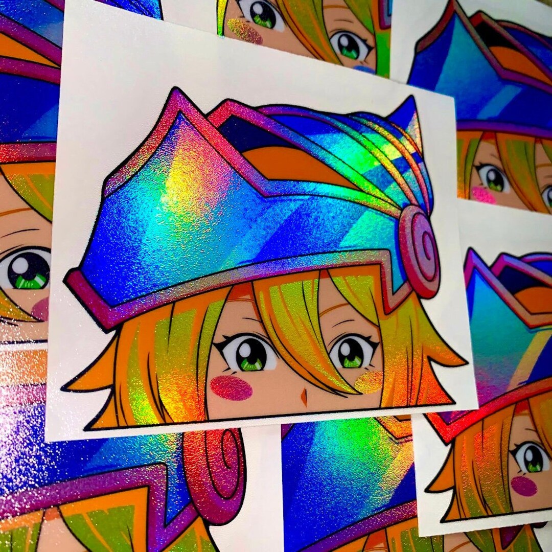 HOLO ANIME PEEKER - Etsy
