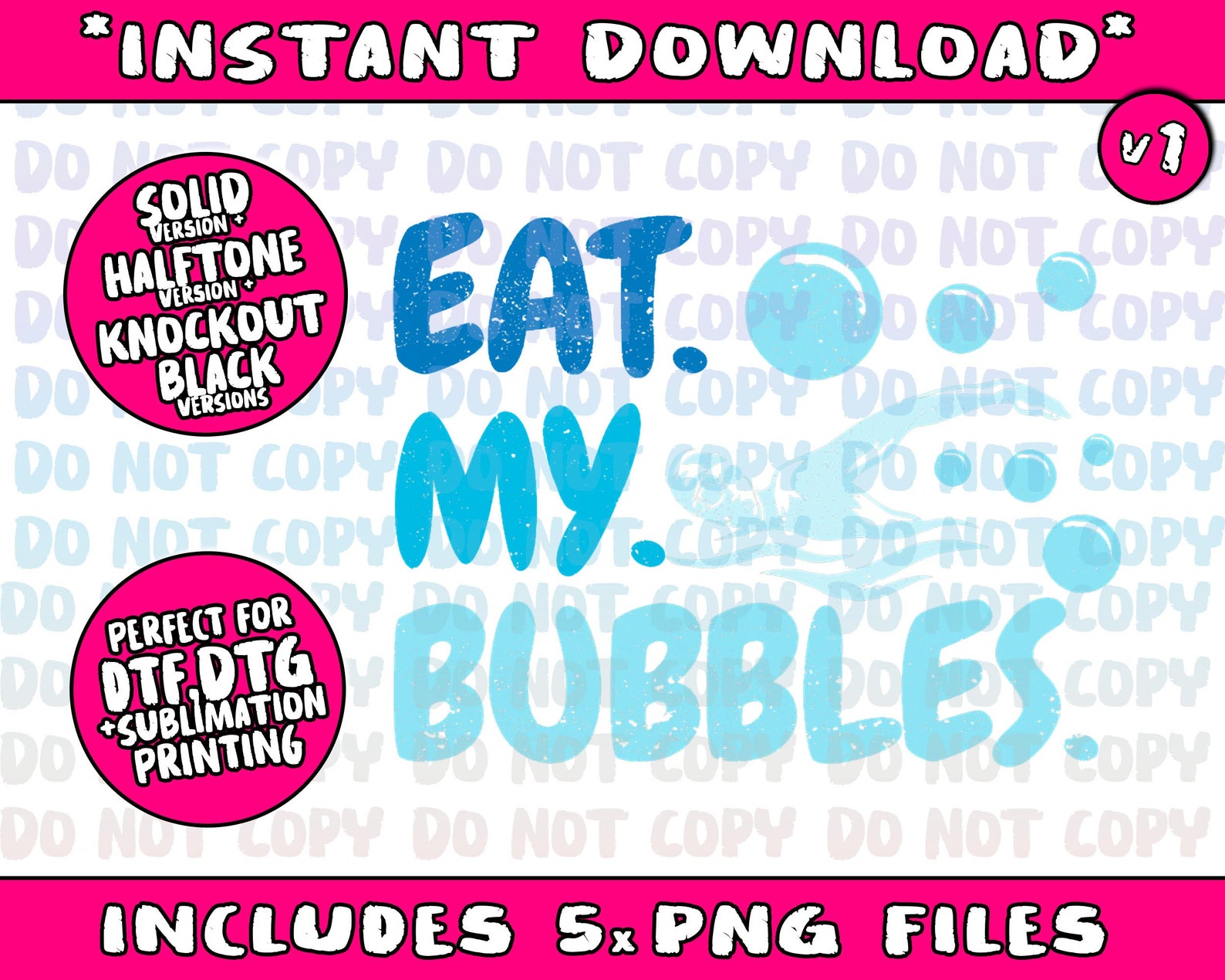 Eat My Bubbles Swim Team Swimmer Funny Swimming Lover Png Bundle ...