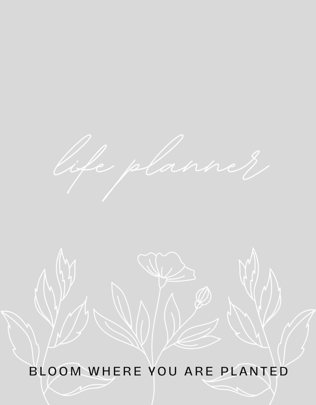 Life Planner - Etsy