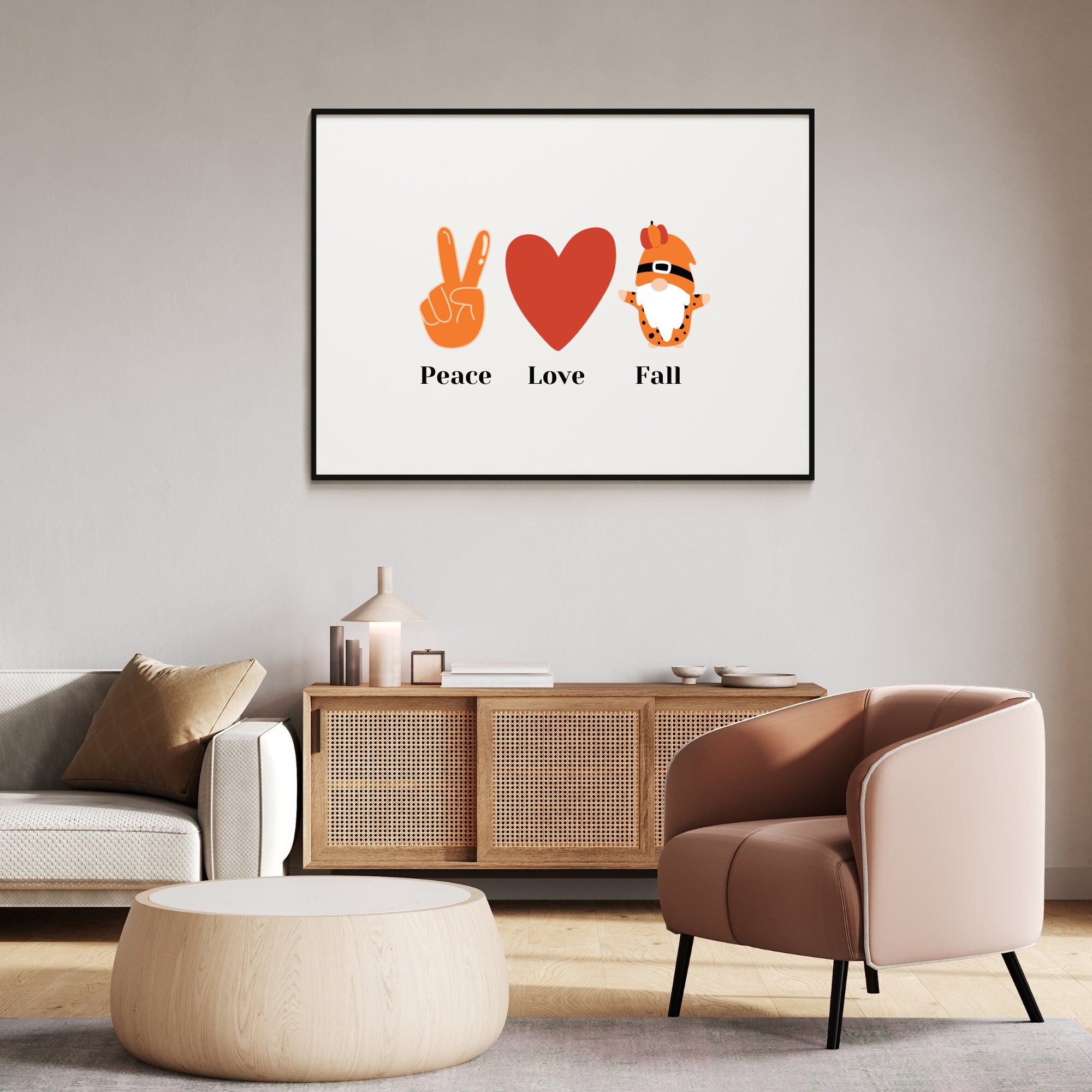 Peace Love Fall, Peace Love Fall PNG, Peace Sign SVG, Peace Sign PNG ...