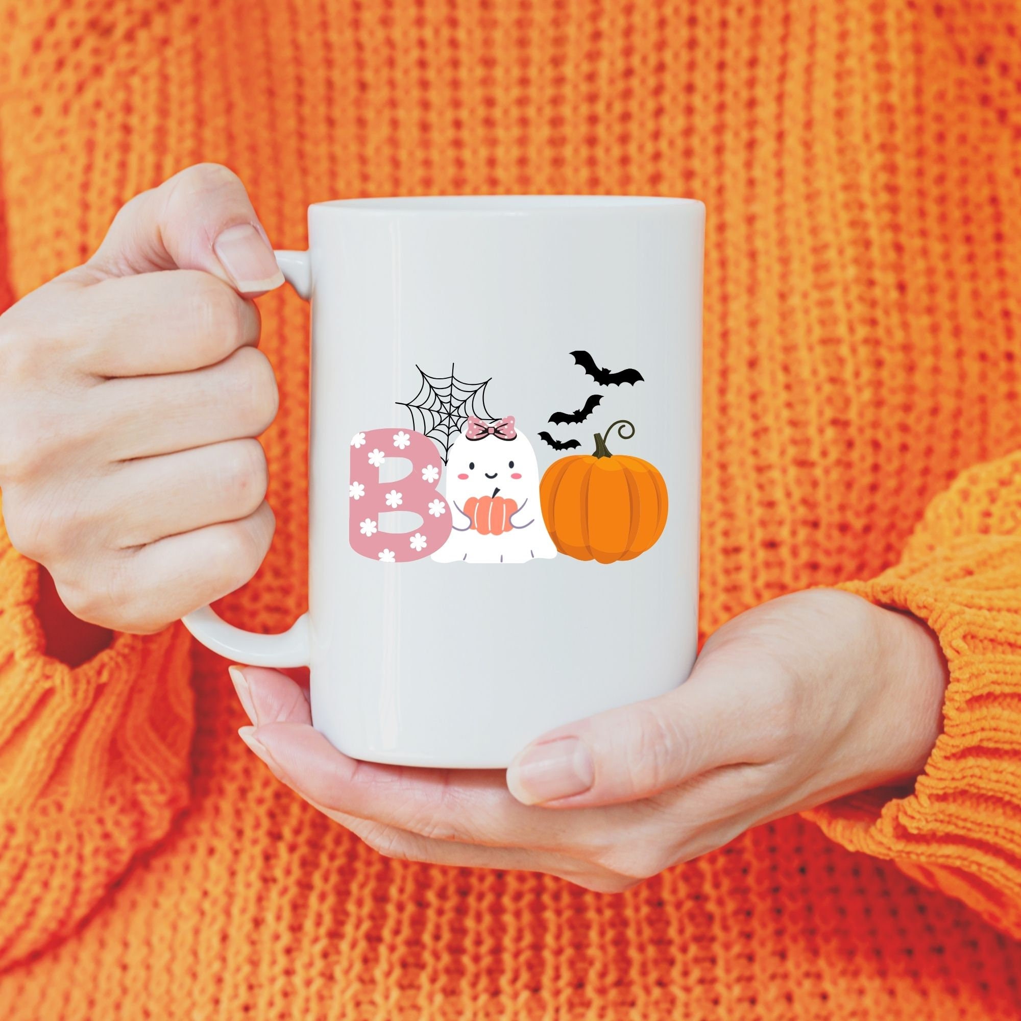 Spooky Cute Svg, Boo Ghost SVG, Boo Ghost PNG, Halloween Clipart, Boo ...