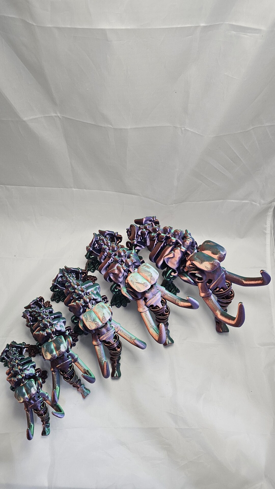 Flexi Skeleton Mammoth 3D Toy by Flexi Factory - Etsy
