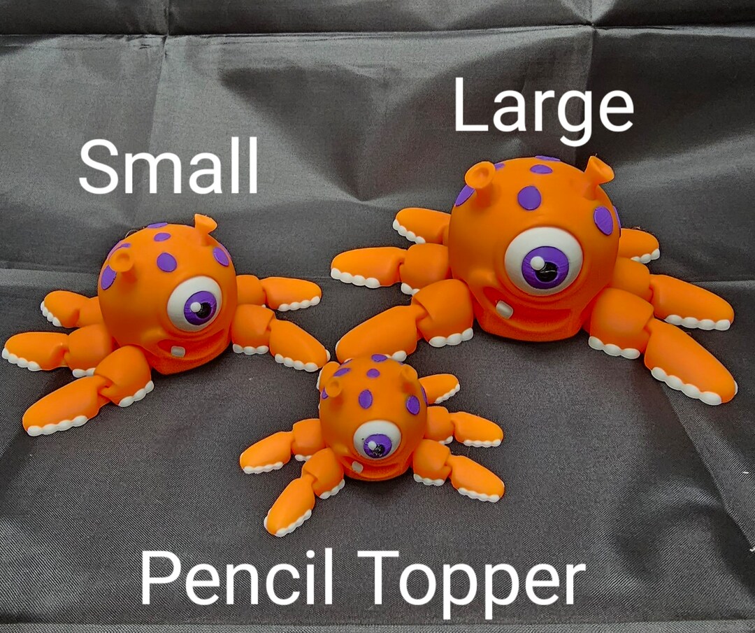 Bob the Alien Pencil Spinner 3D Printed Flexi Factory - Etsy