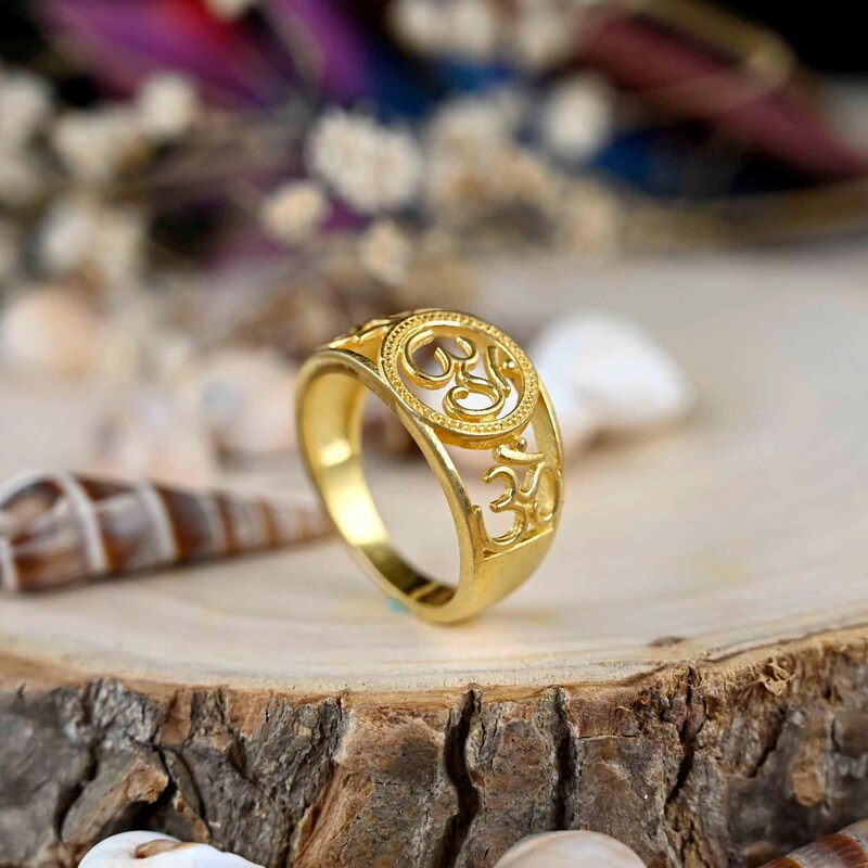 Om Ring - Etsy