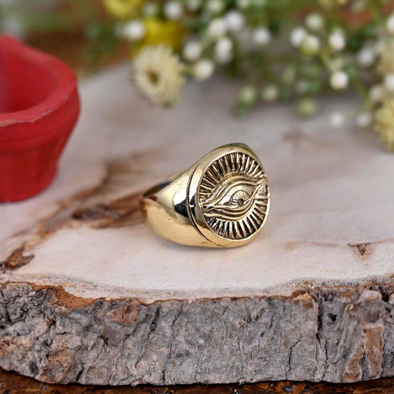 Evil Eye Ring - Etsy