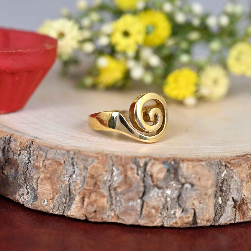 Spiral Ring - Etsy