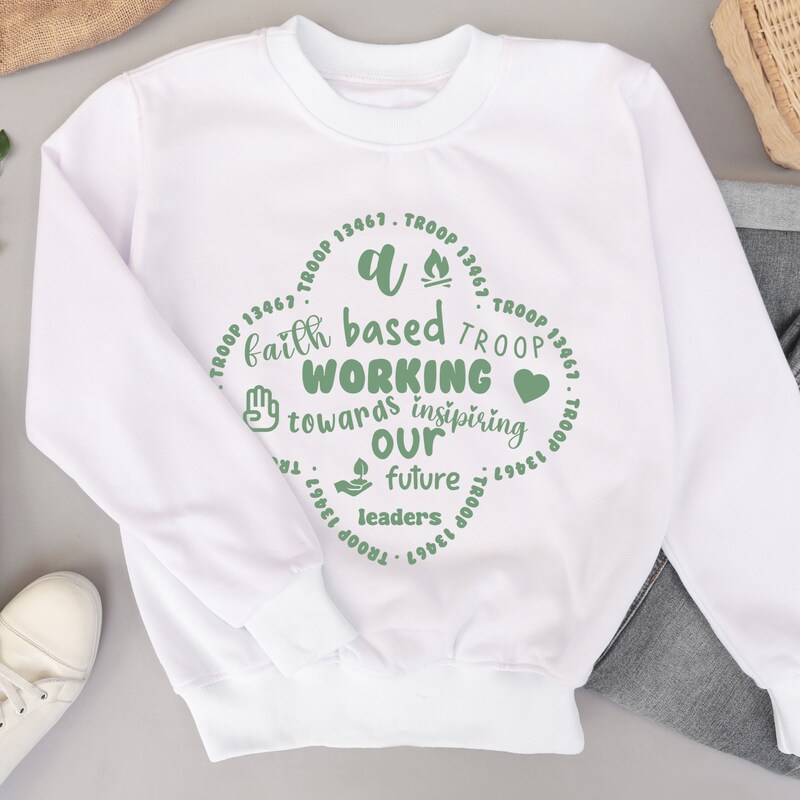 Custom Girl Scout Troop Tee Shirt - Etsy