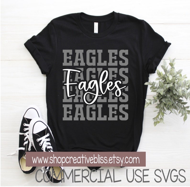 Eagles Mascot SVG, Senior 2026, School Team Cut File - Etsy
