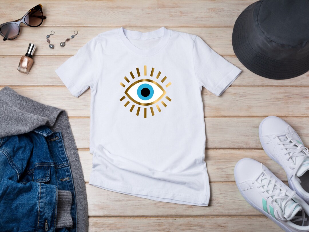Evil EYE Shirt, Spiritual Protection Tee, Best Friend Gift, Birthday ...