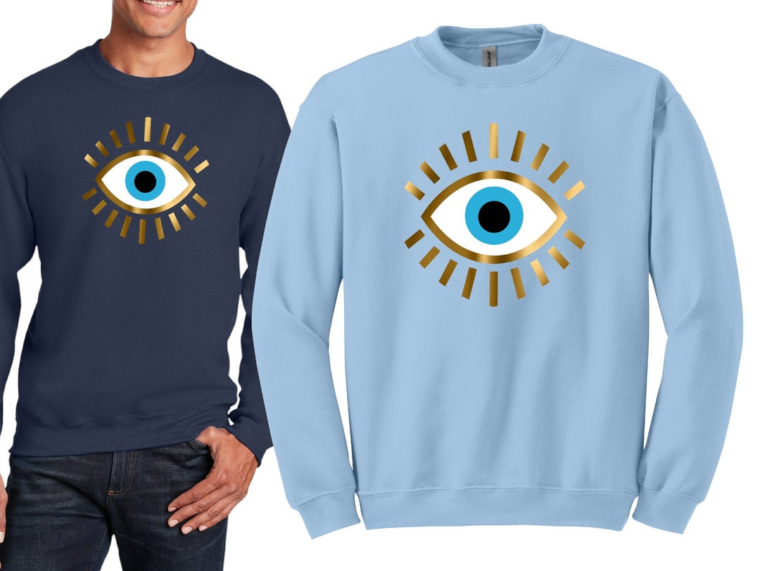 Evil Eye Sweatshirt, Evil Eye Hoodie, Evil Eye Shirt, Santorini ...